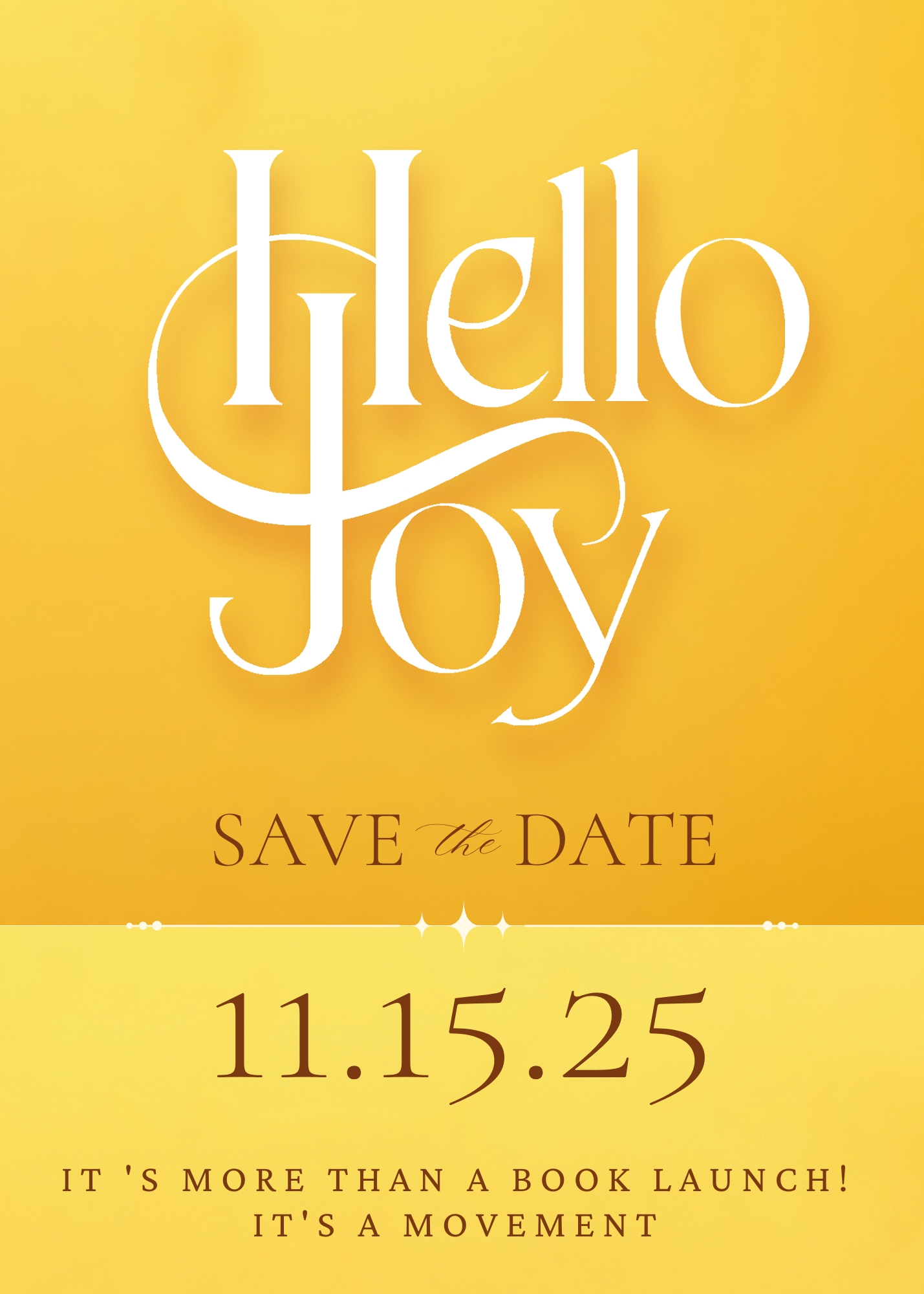 Hello JOY Women's Day event